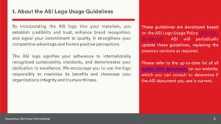 ASI Logo Usage Guidelines | PDF