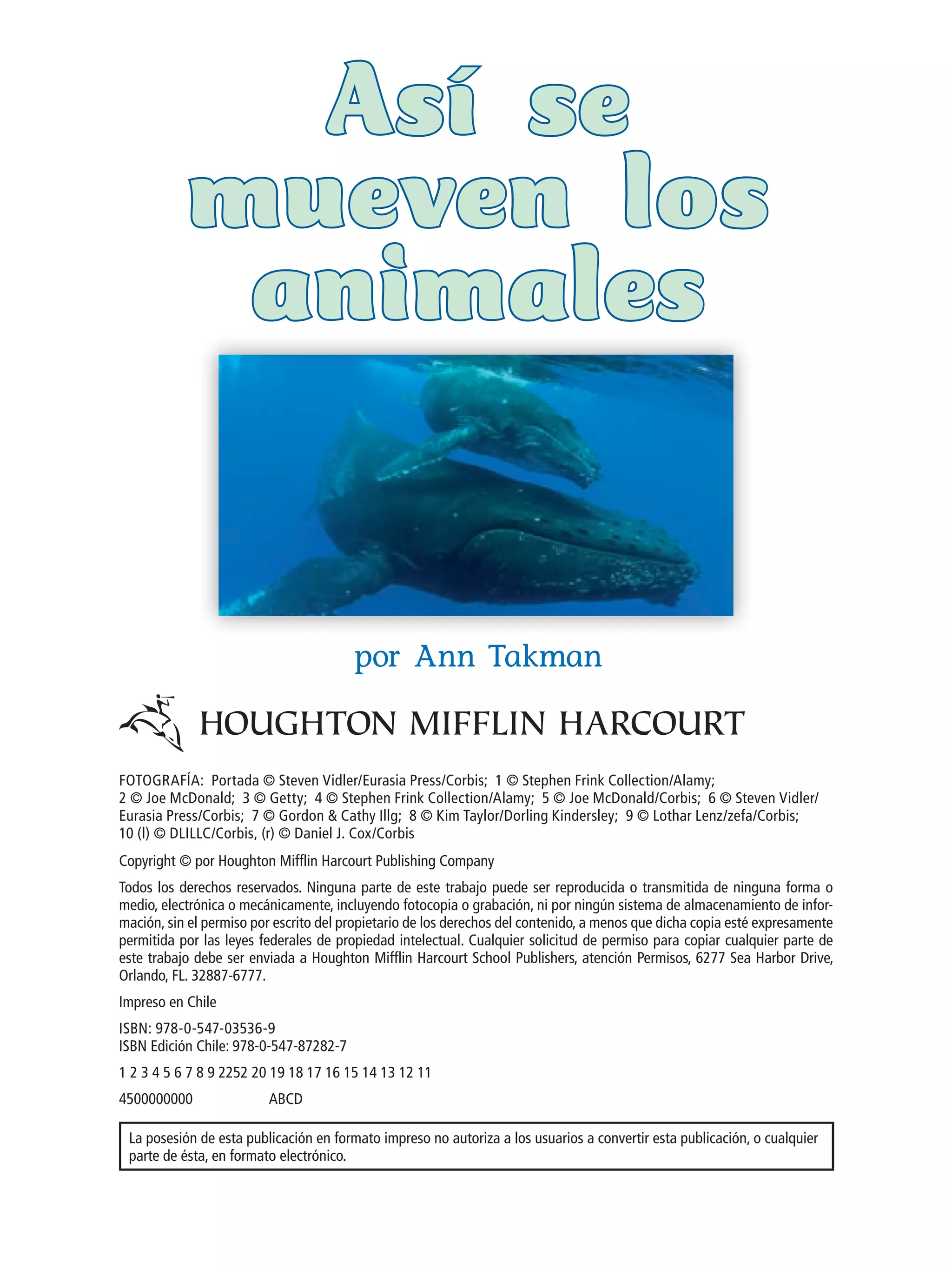 Asi se-mueven-los-animales | PDF