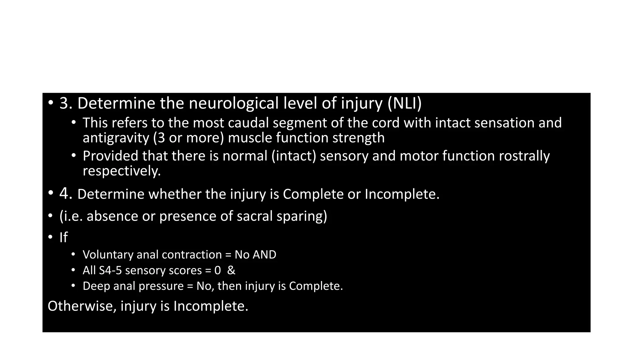 Asia scoring for spine trauma | PPTX