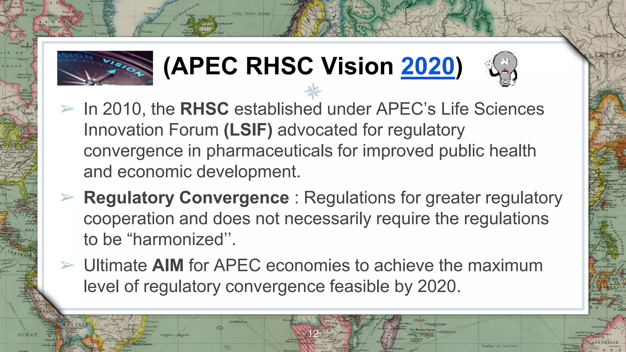 Asia Pacific Economic Cooperation (APEC) Role in Pharmaceutical ...