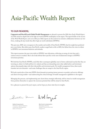 Asia-Pacific Wealth Report 2010 | PDF | Currencies | Economy