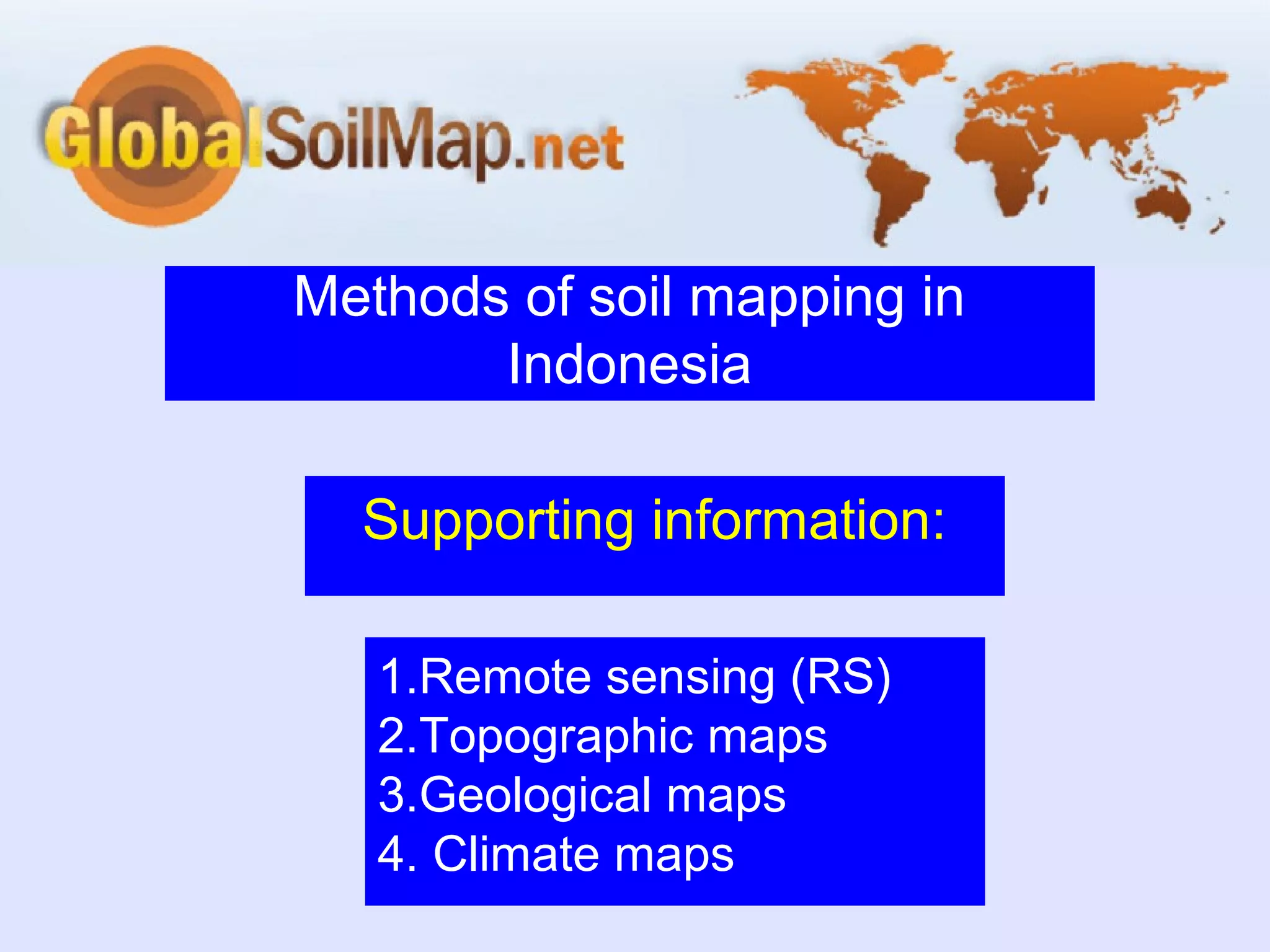 Soil Map information in Indonesia | PPT
