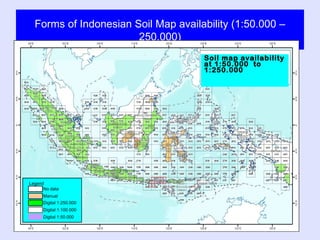 Soil Map information in Indonesia | PPT