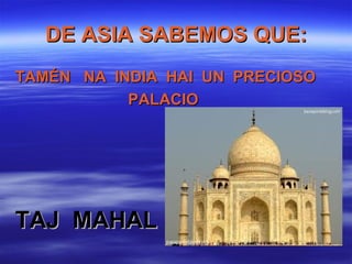 Asia 3(nenos3 4 anos) | PPT