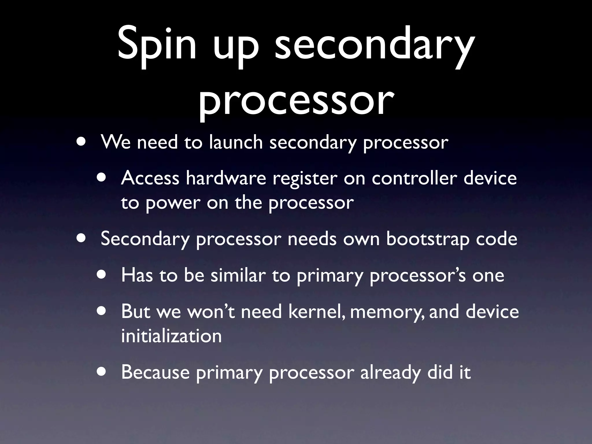 SMP implementation for OpenBSD/sgi | KEY | Operating Systems | Computer ...