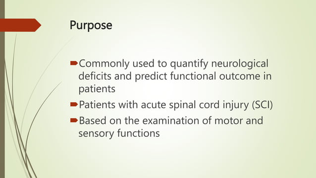 ASIA Classification powerpoint presentation | PPTX