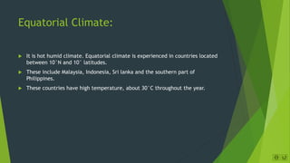 Asia: Climate and Natural Vegetation | PPTX