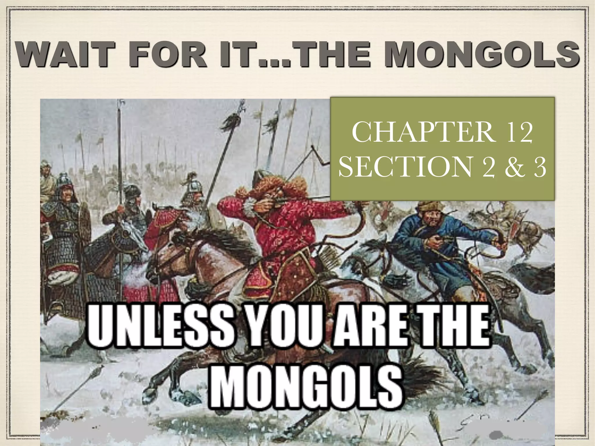 Asia During the Middle Ages | PPT