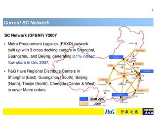 P&G China and Metro C&C Supply Chain performance improvement project ...