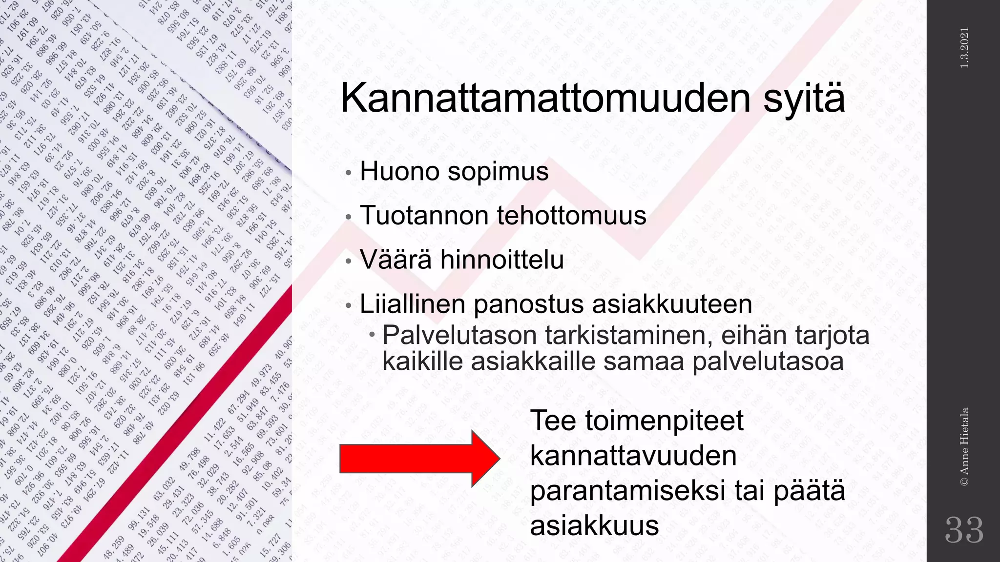 Asiakkuuksien hoitaminen | PDF