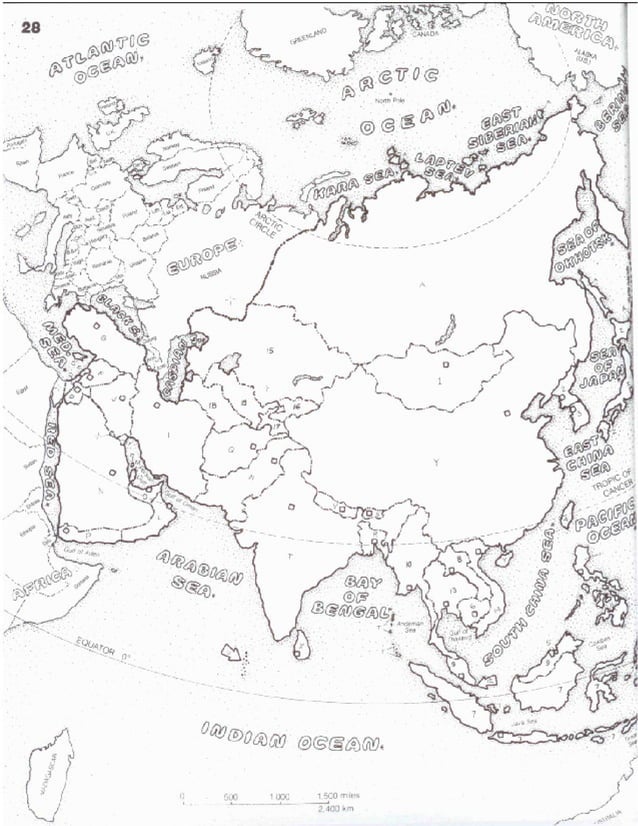 Asia map packet | PDF