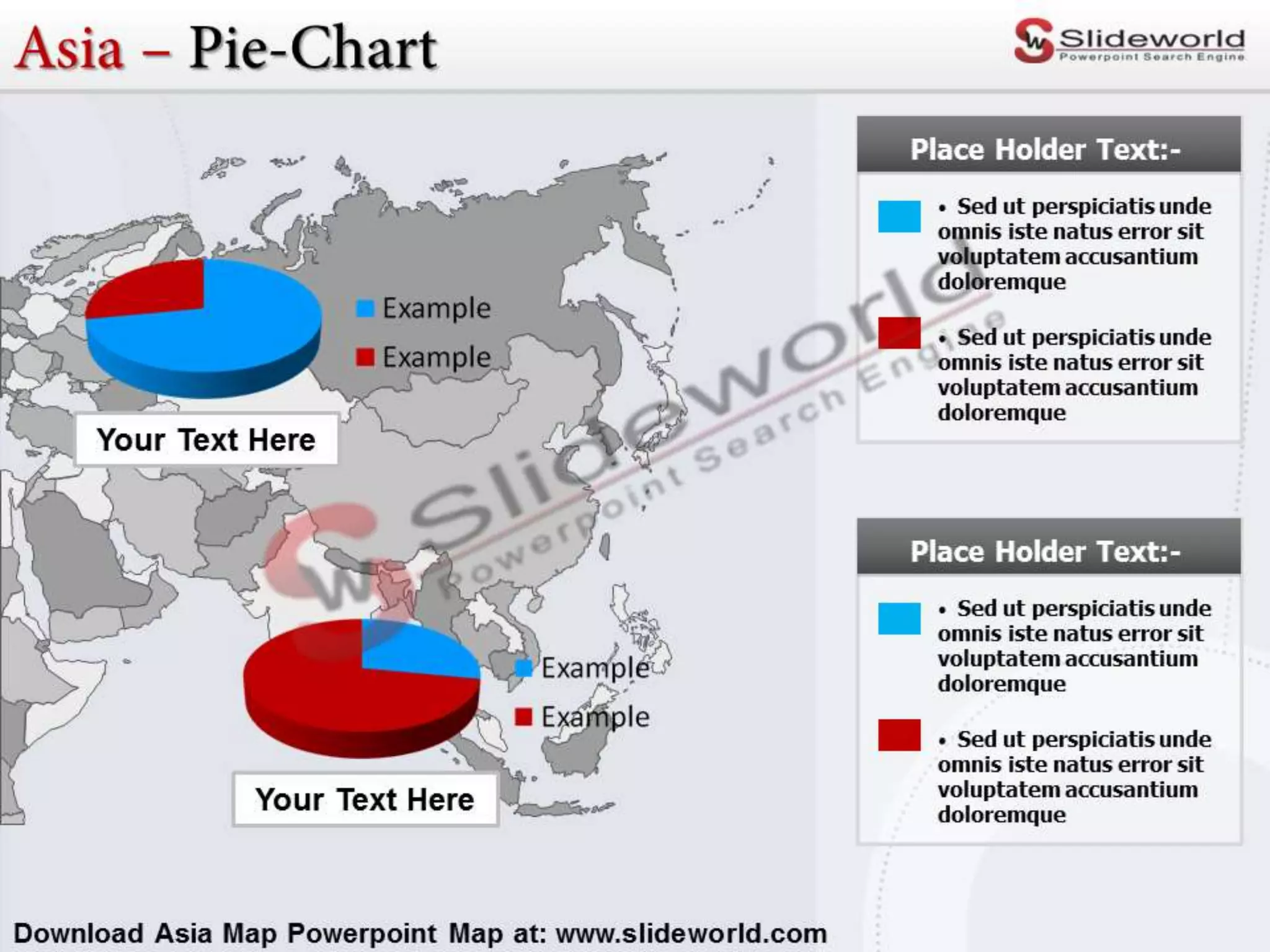 Asia Map Powerpoint Map - SlideWorld | PPTX