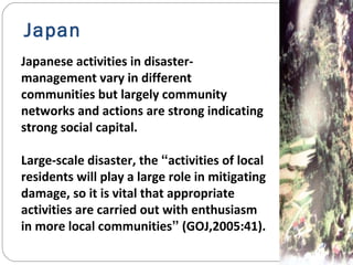Disaster Management in Asia: Models, Policies and Programmes for Social ...