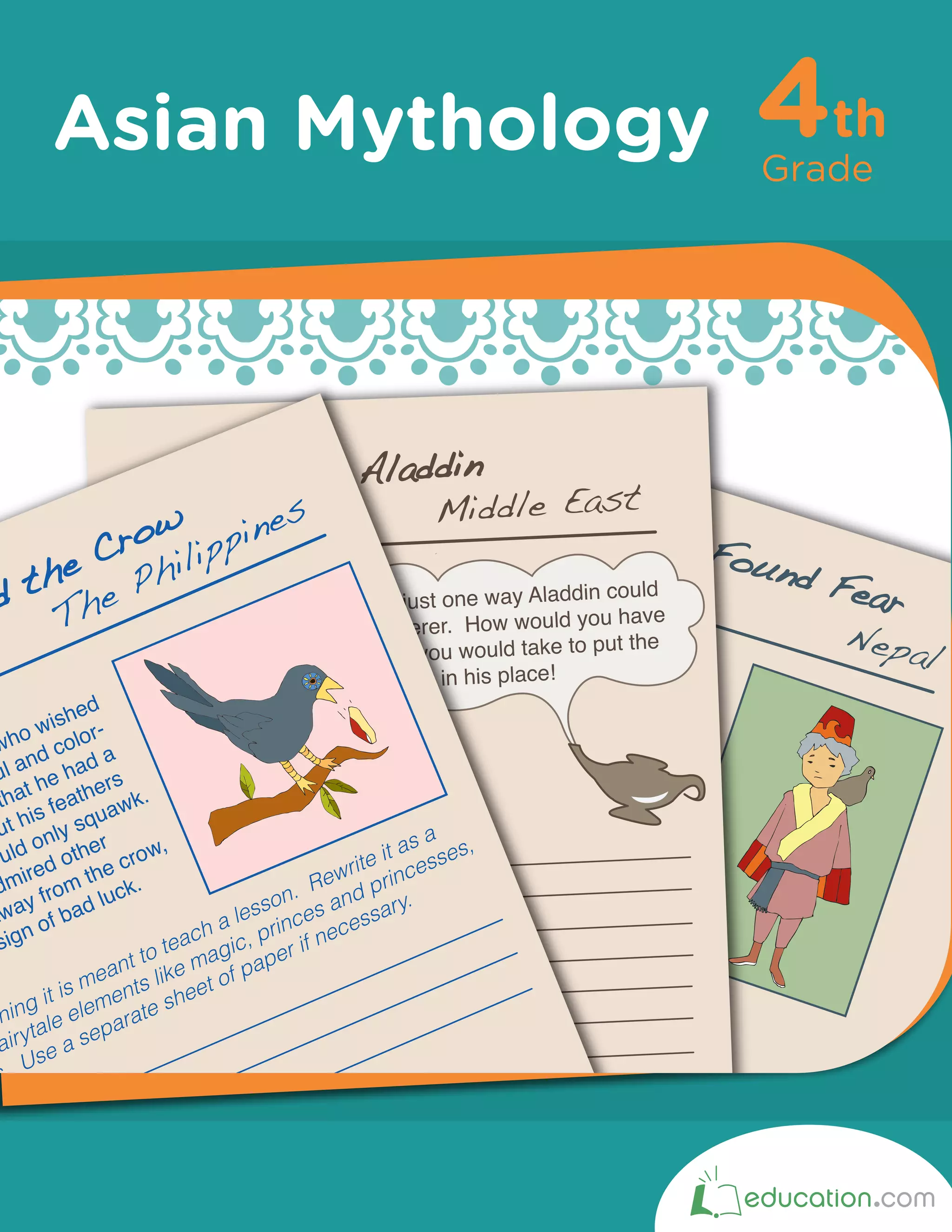 Asian mythology-workbook | PDF