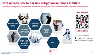 Maturity assessment insurance China report by daxue consulting and ...