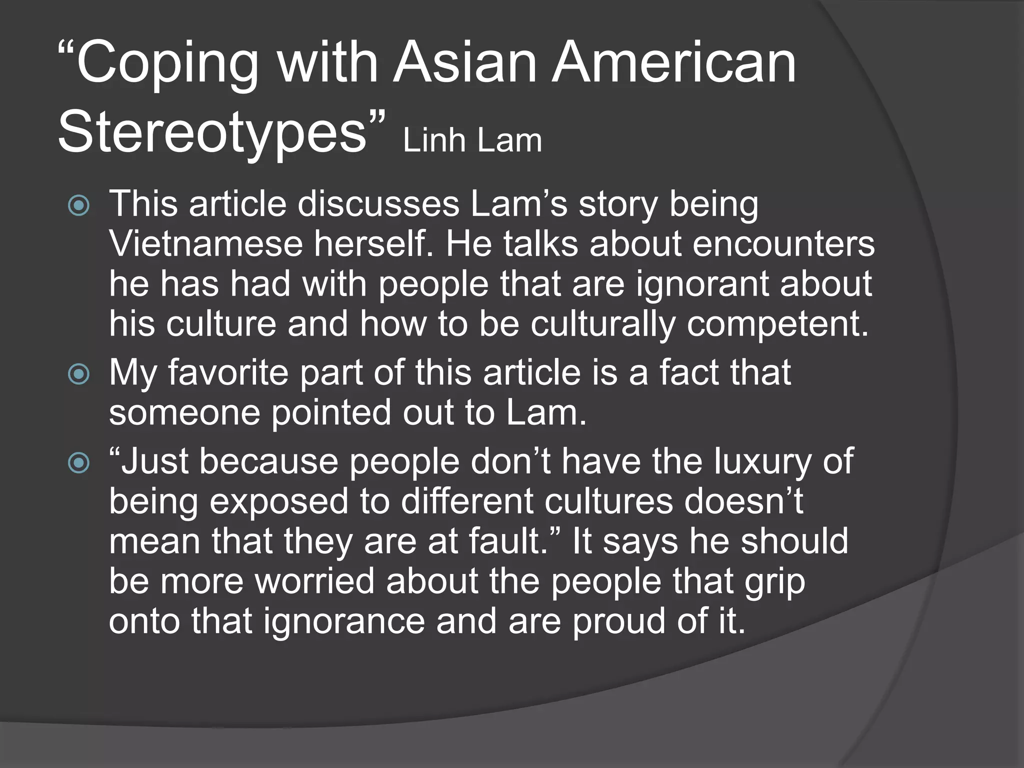 Asian american teachback | PPTX