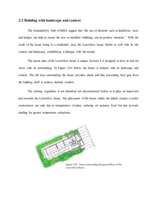 Asian Architecture Case Study Report Louvrebox House | DOCX