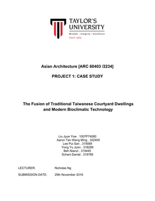 Asian architecture paper | PDF