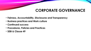 Business ethics and corporate Governance | PPTX