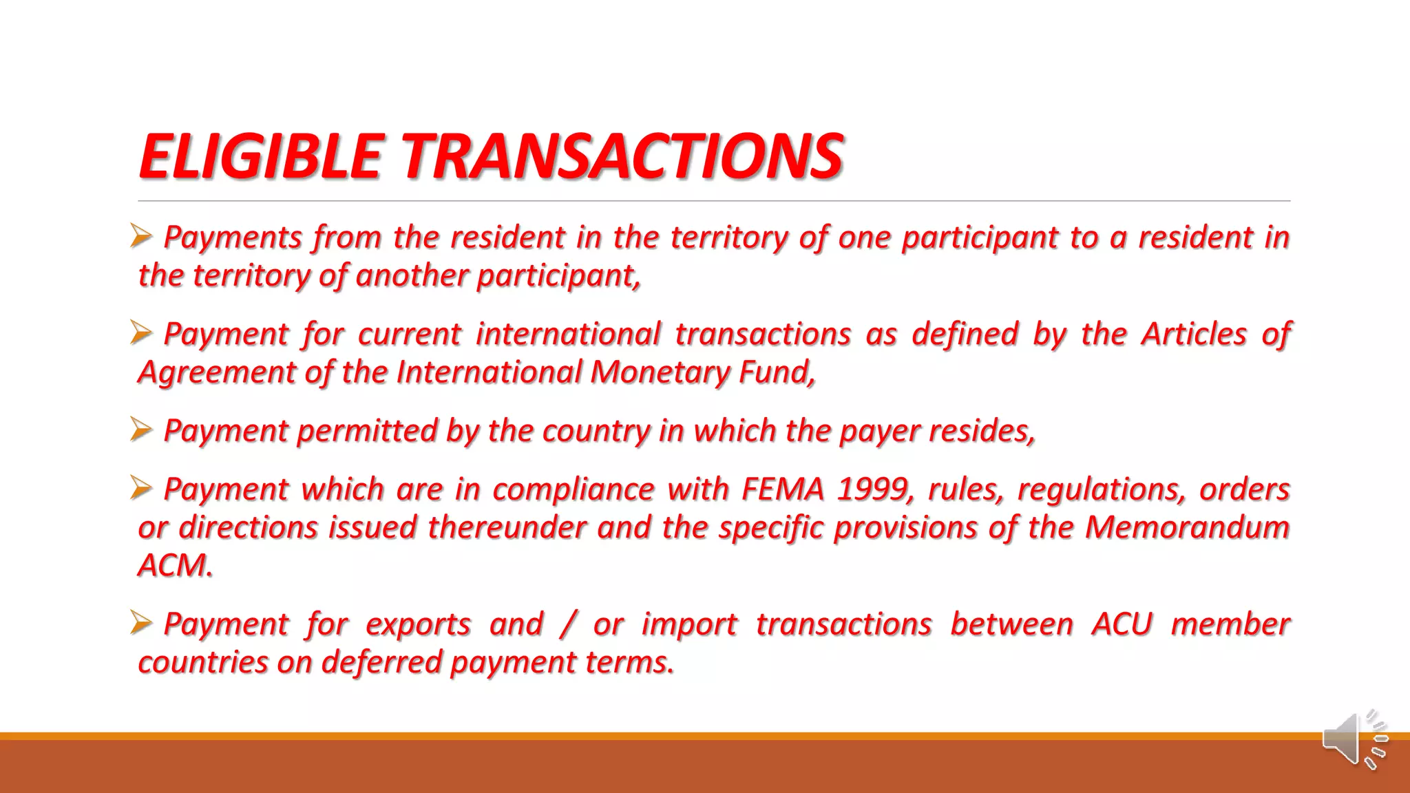 Asian Clearing Union | PPTX