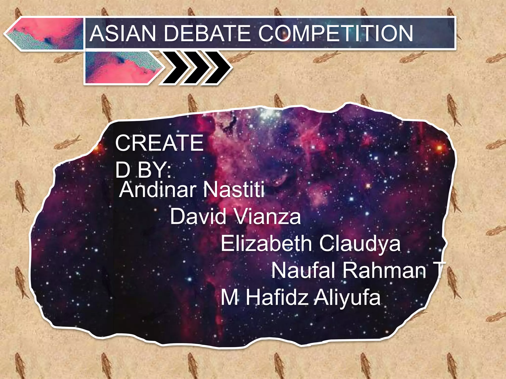 Asian debate competition | PPTX