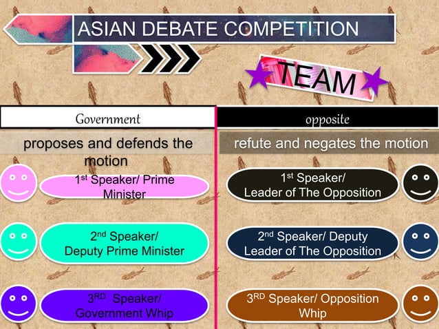 Asian debate competition | PPTX