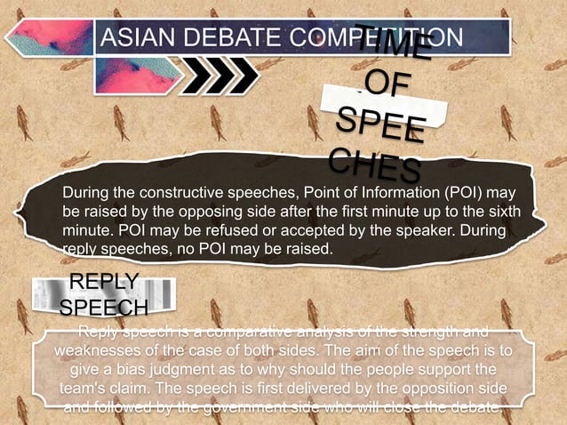 Asian debate competition | PPTX