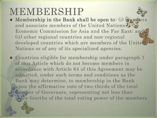 Asian Development Bank | PPTX