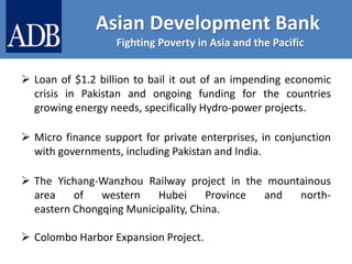 Asian development bank (ADB) | PPTX