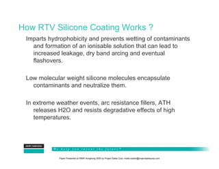 Asian Experience With Rtv Silicone Coatings | PDF