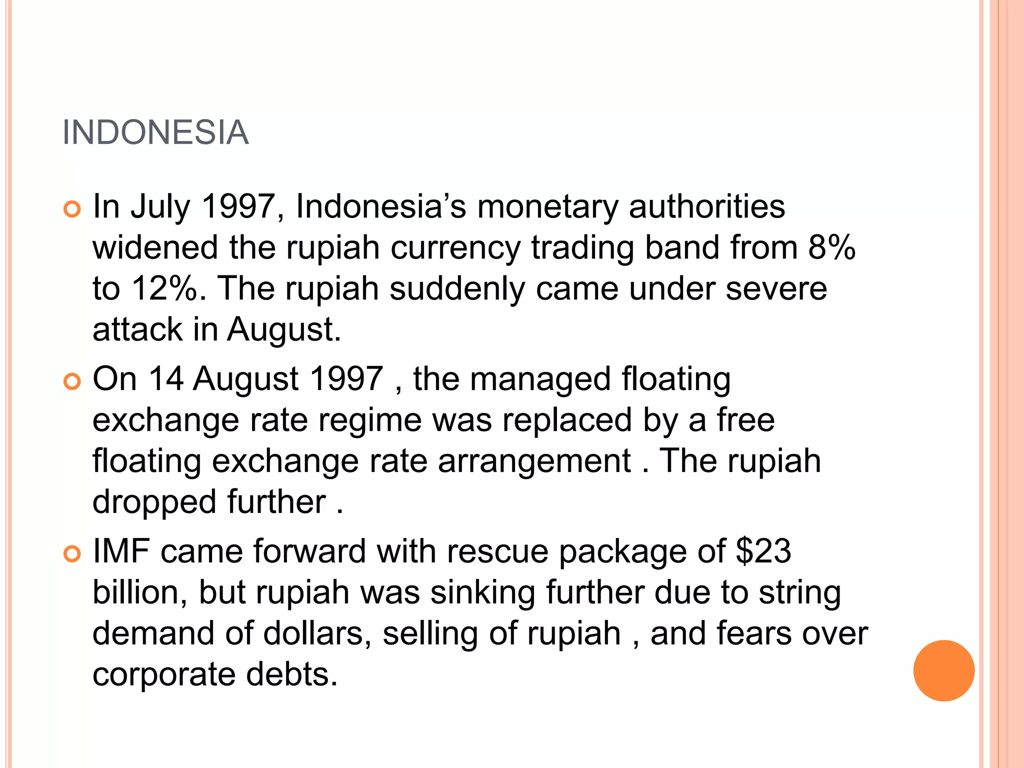 Asian financial crisis 1997 1998 | PPTX