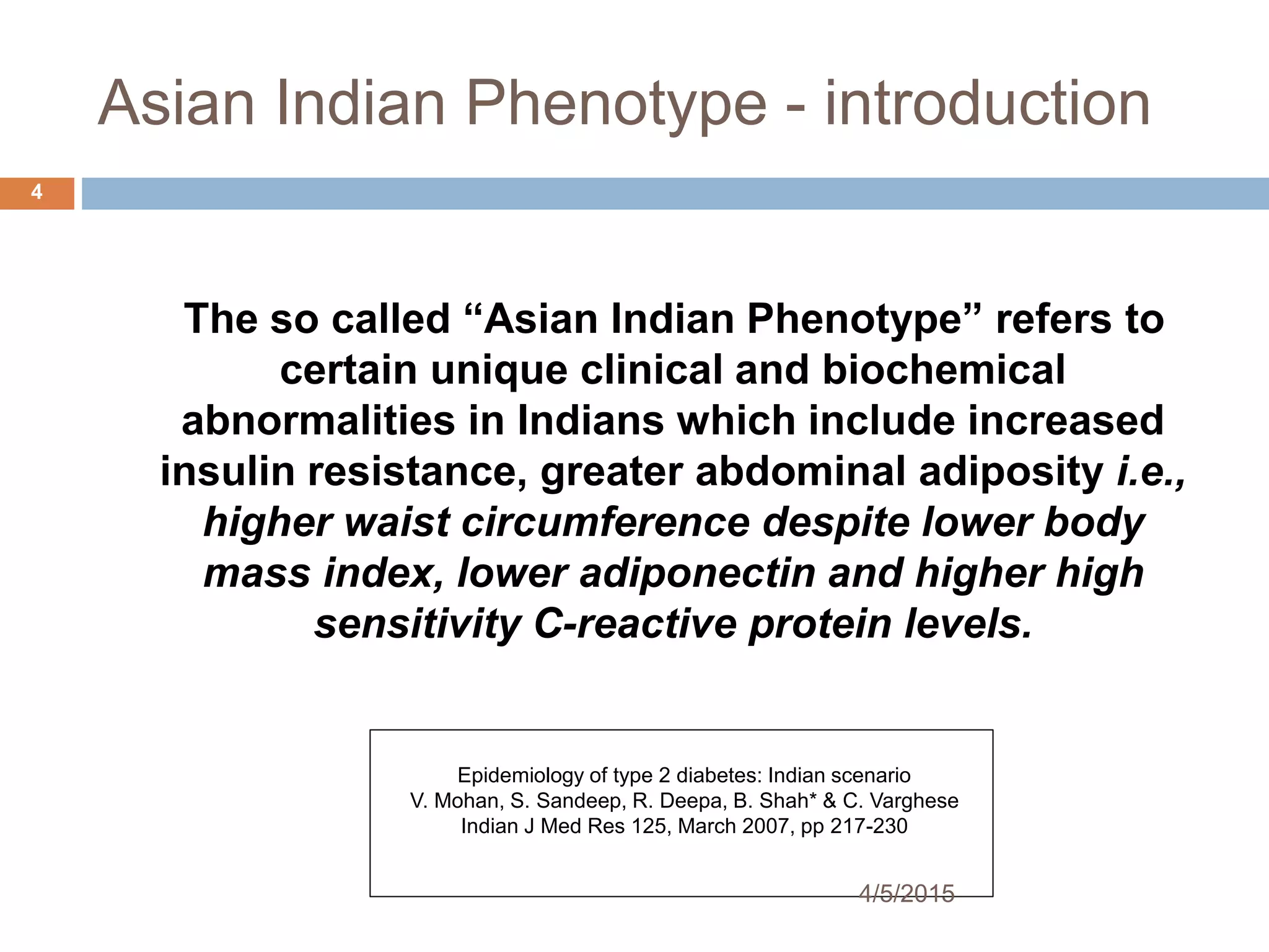 Asian indian phenotype | PPTX