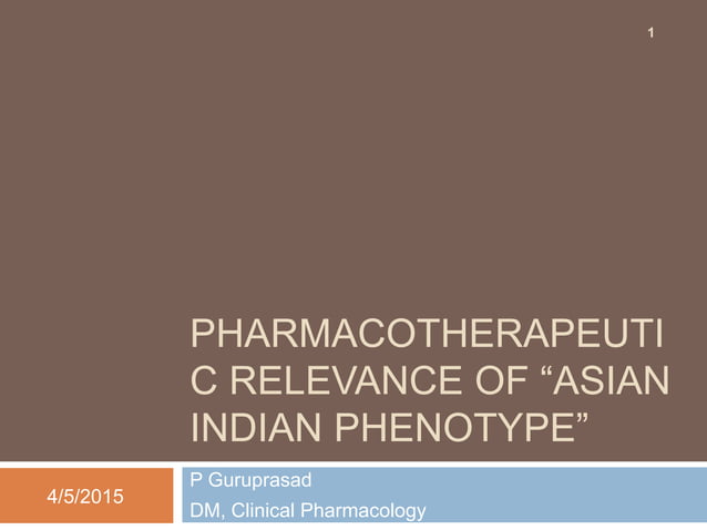 Asian indian phenotype | PPT