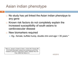 Asian indian phenotype | PPTX