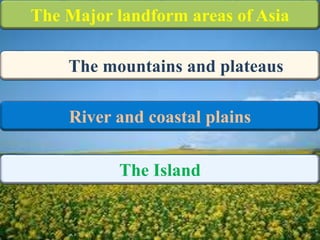 Asian landscapes | PPTX