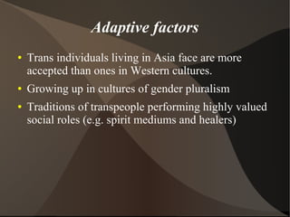 Asian lgbt gender presentation | ODP