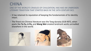 Asian literature 1 | PPTX