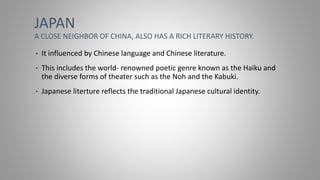 Asian literature 1 | PPTX