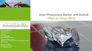 Asian metals silicon forum 2015 china | PDF