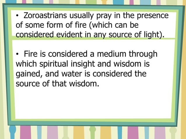 Zoroastrianism (Origin,History,beliefs and practices) | PPTX | Hinduism ...