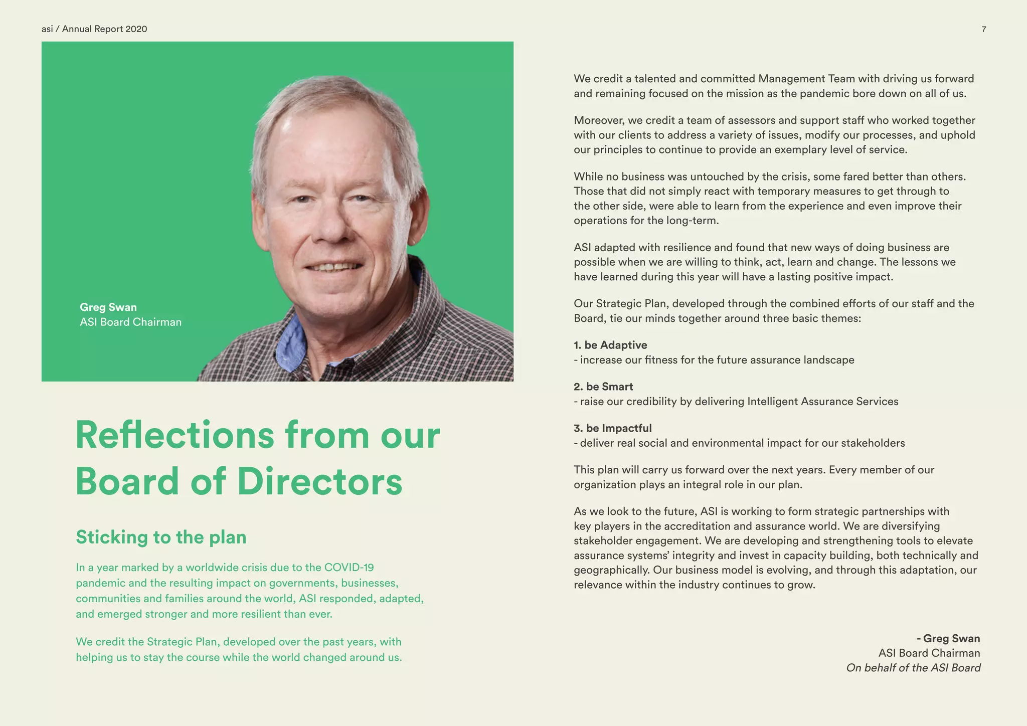 ASI Annual Report 2020 | PDF