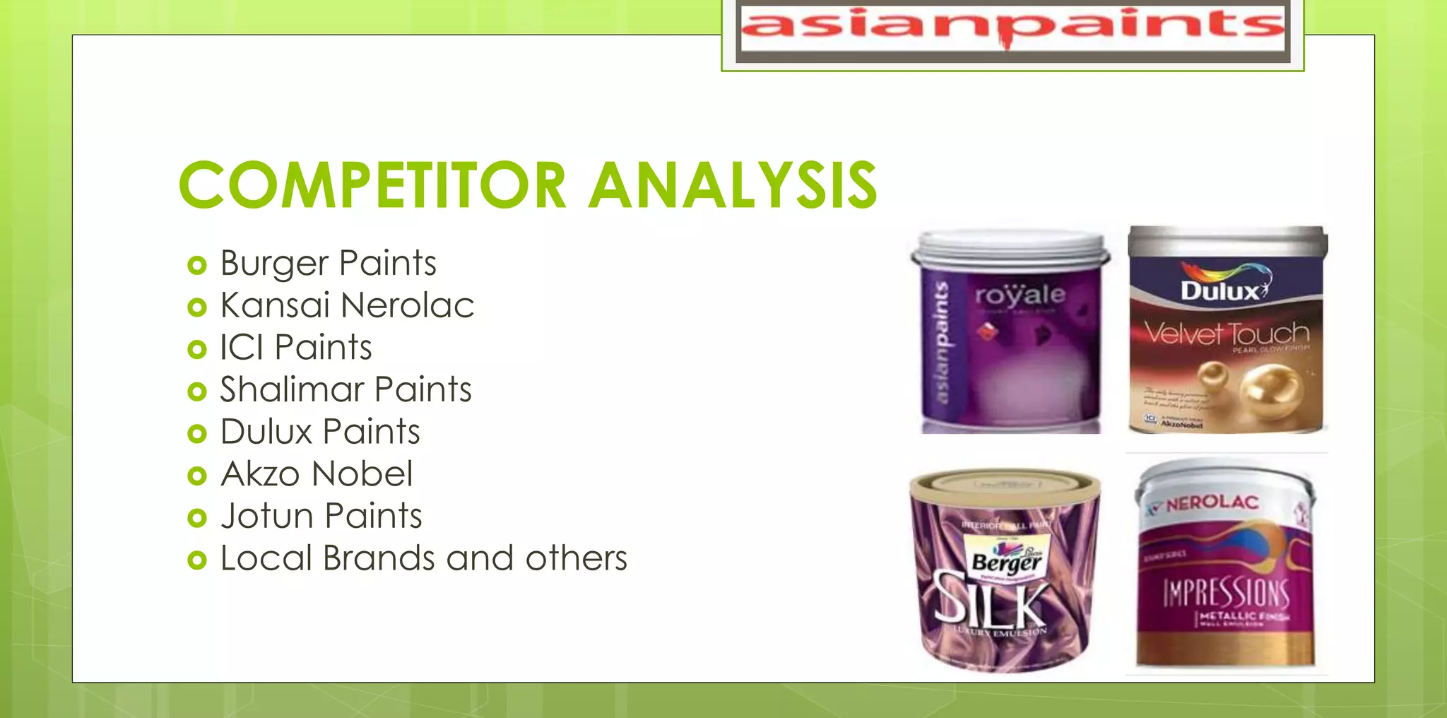 Asian paints | PPTX