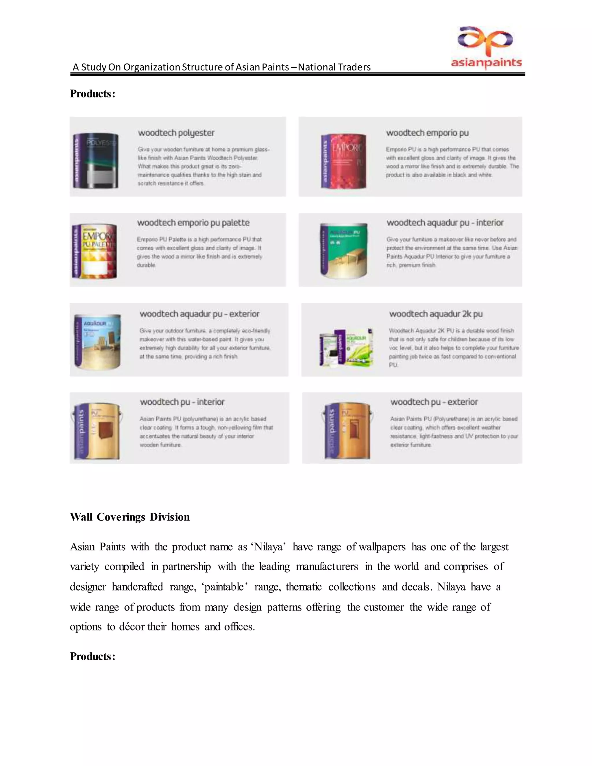 MBA Asian paints porject | DOCX