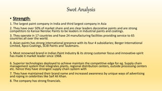 Asian paints group 5 | PPTX