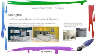 Asian Paints Company Industry SWOT Analysis | PPTX