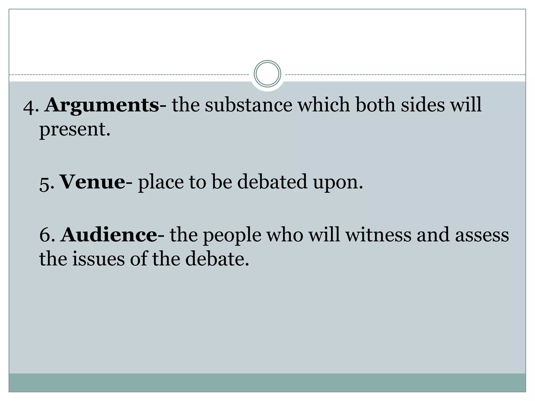 Asian parliamentary debate | PPTX
