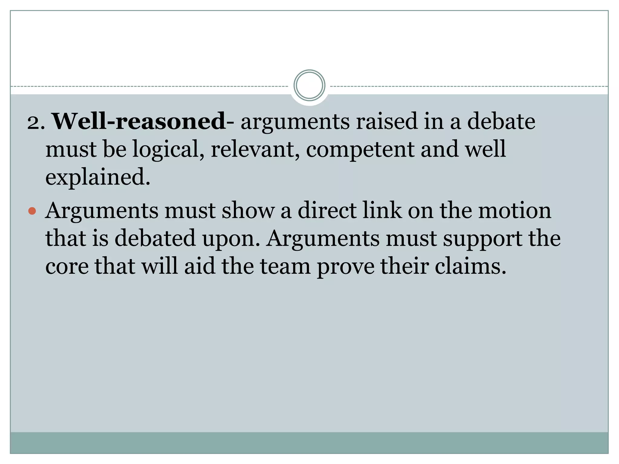 Asian parliamentary debate | PPTX