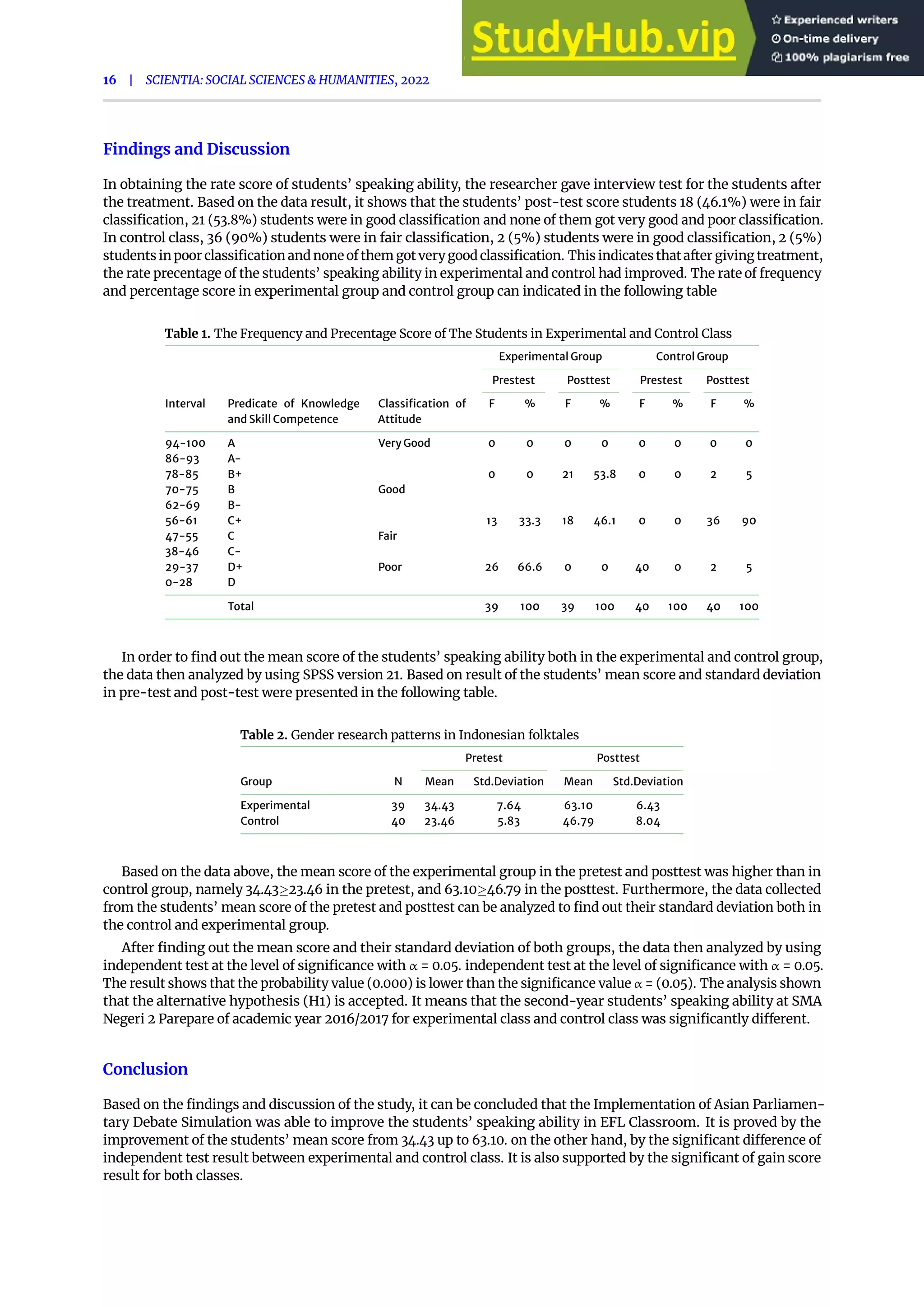 Asian Parliamentary Debate Simulation In EFL Classroom | PDF