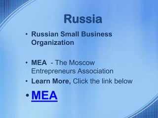 Asian Small Business Organisations | PPT