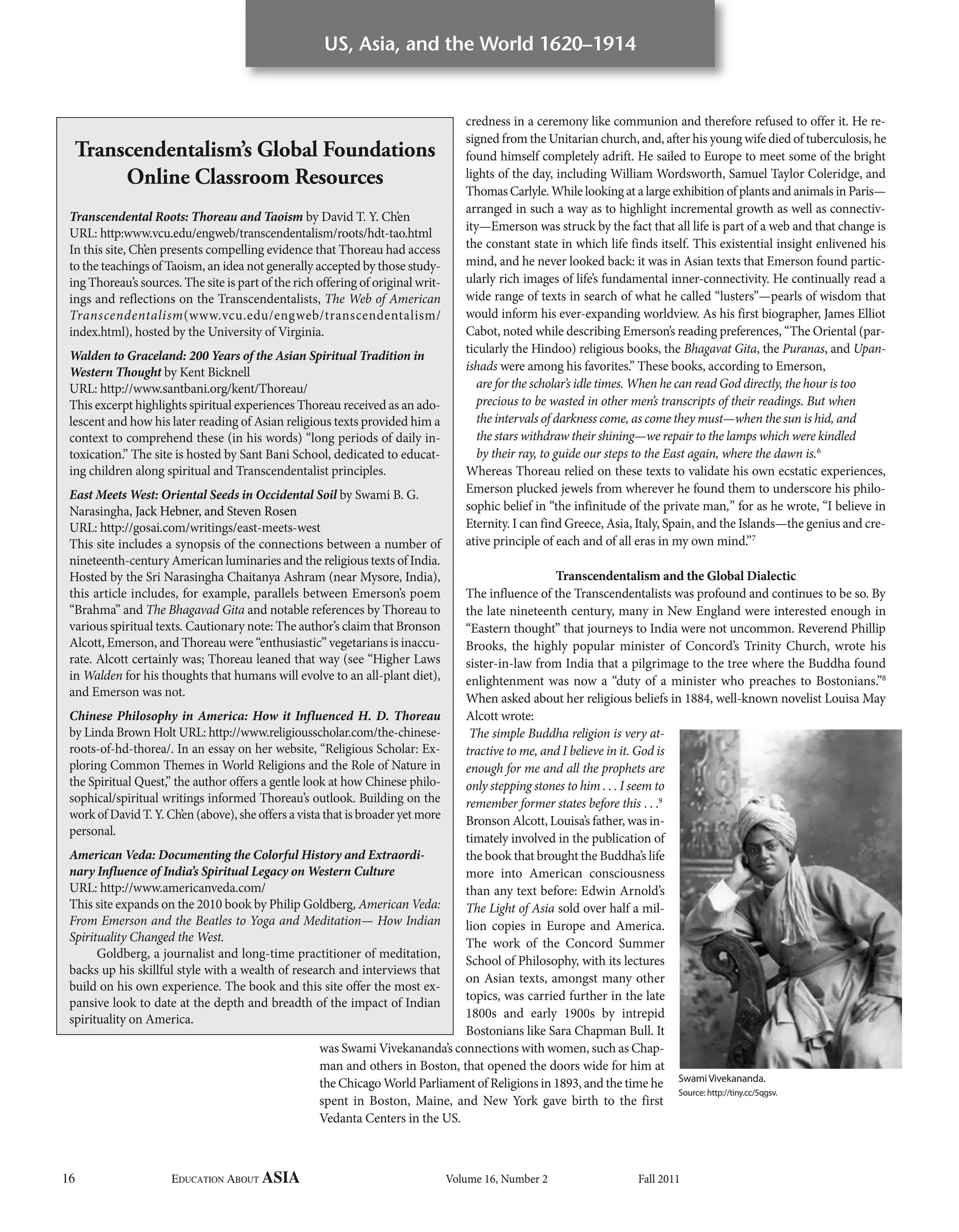 Asian Soul of Transcendentalism | PDF